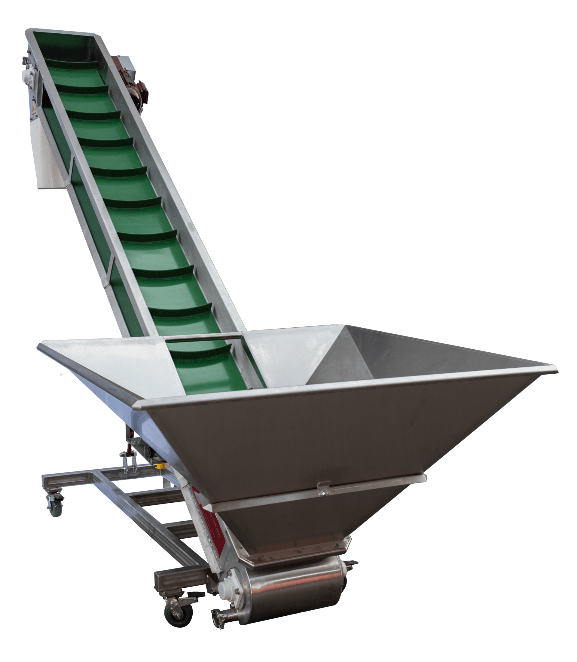 Adjustable Incline Conveyor - Carlsen & Associates