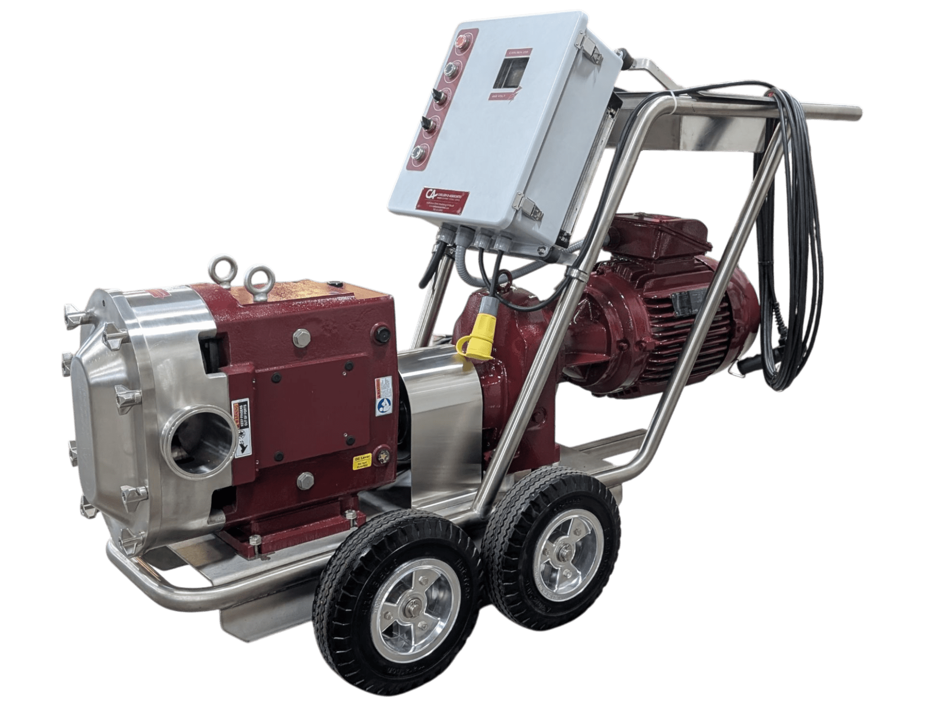 Carlsen 220 Wine & Must Pump - Carlsen & Associates